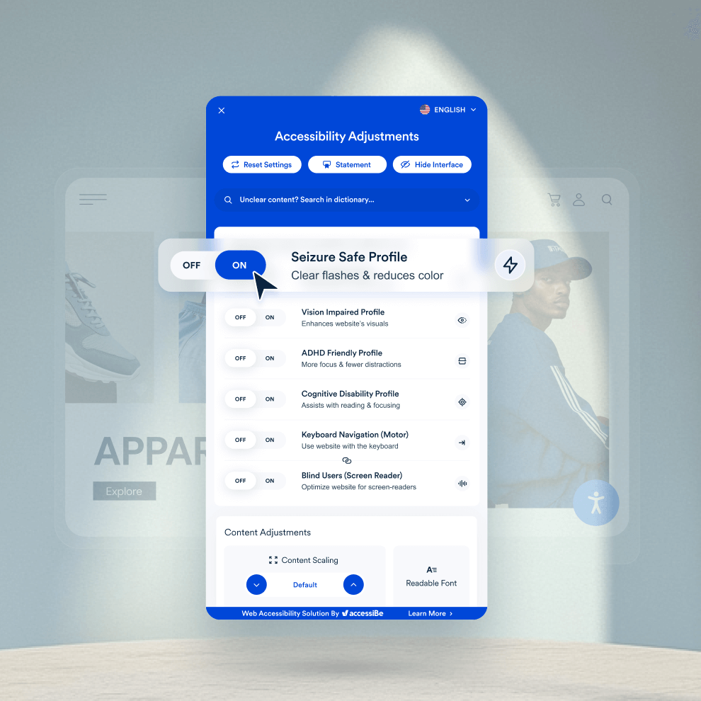 accessWidget - Accessibility Widget for WCAG & ADA Compliance - accessiBe