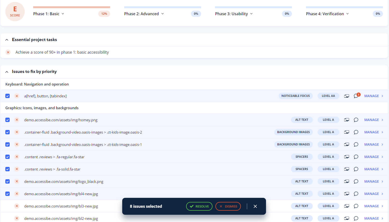 Workflow Batch Actions For Managing Multiple Issues Accessibe
